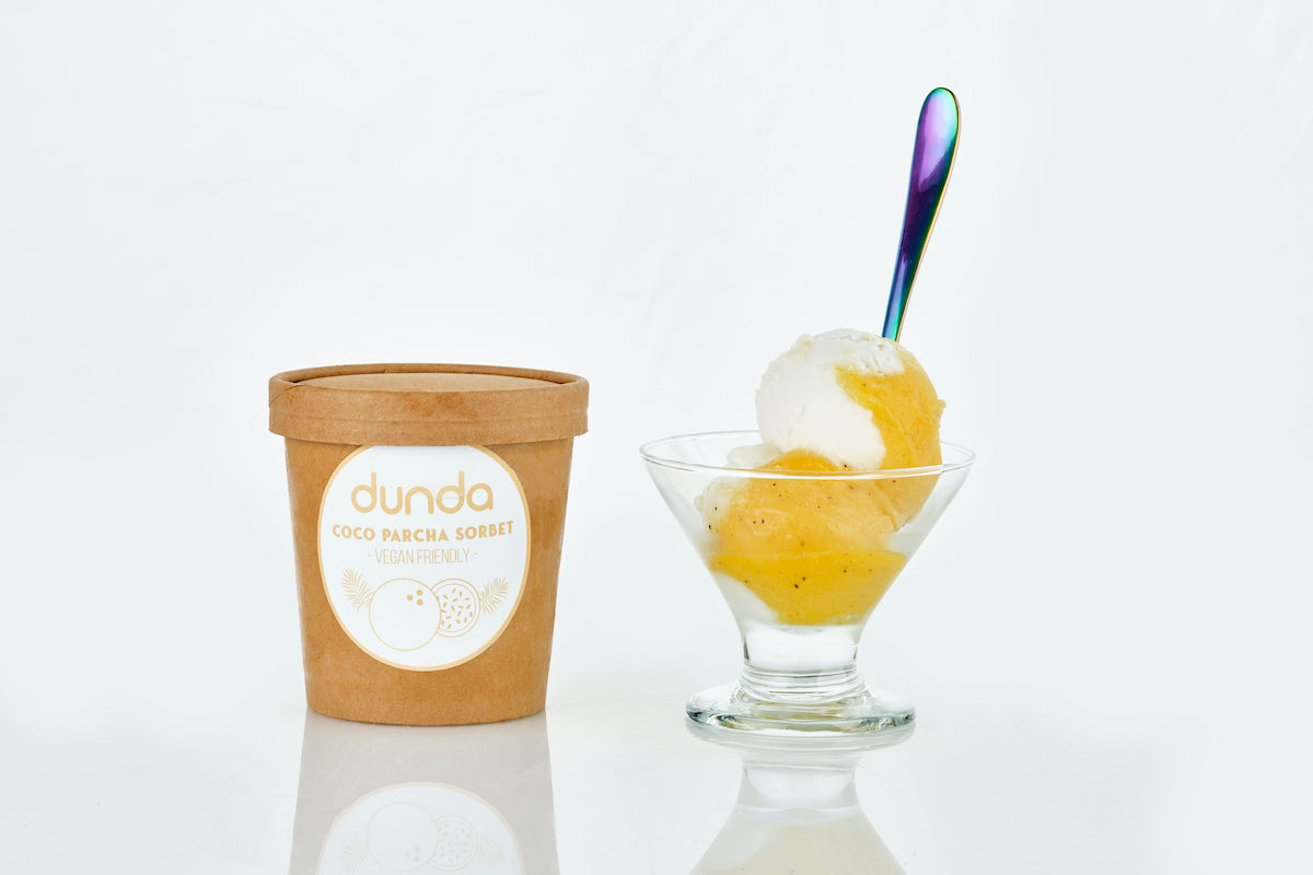 Sorbet de Coco y Parcha (Vegan) – @eatdunda